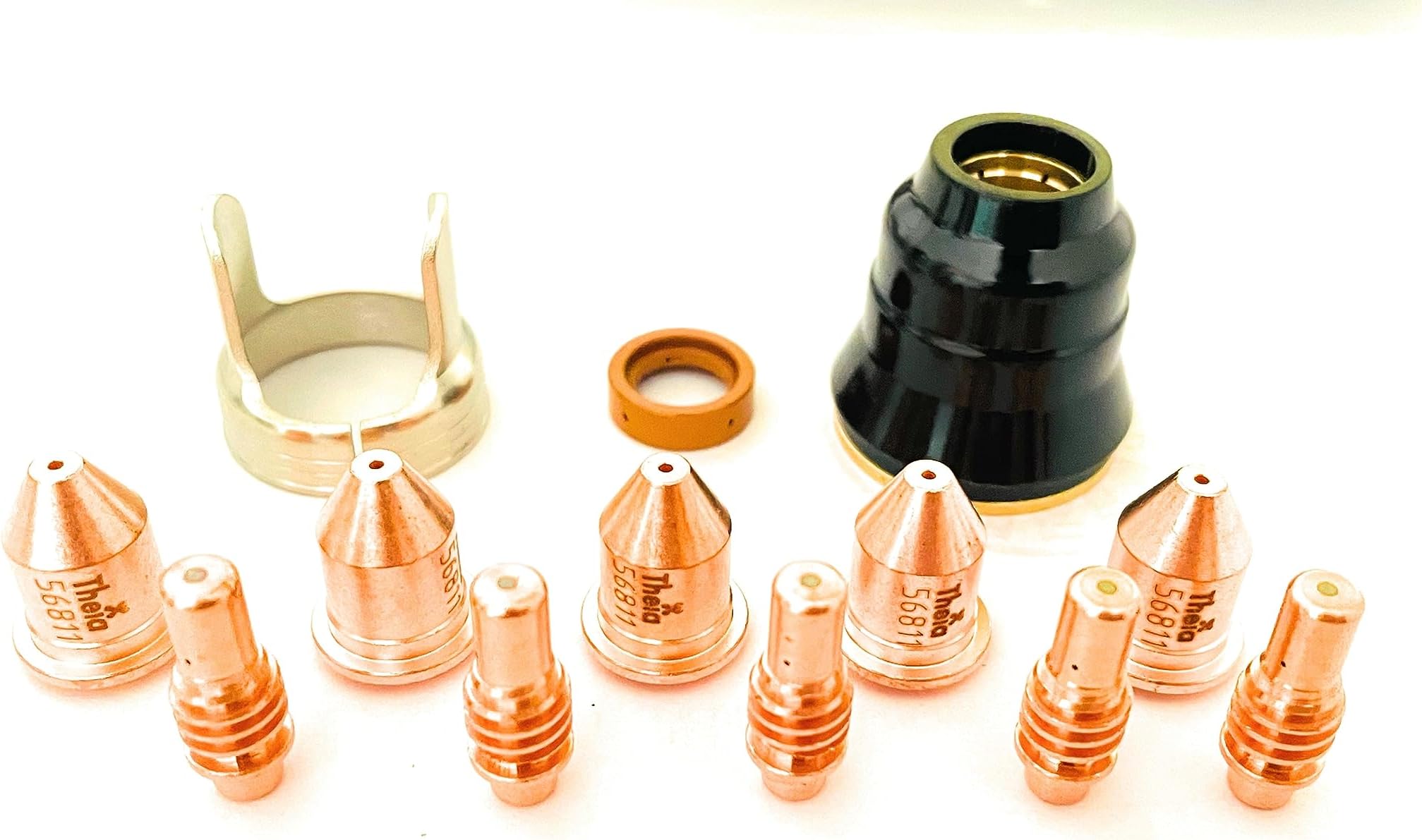 Theia Plasma Tips&Electrode 30pcs 56811 56255 45Amp (30)| compatible ...