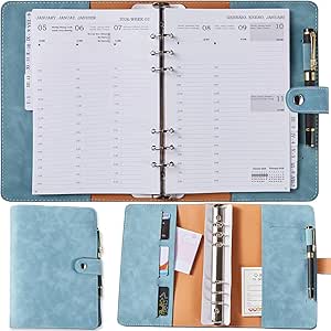 Diary 2025 2026 A5 Refillable, Calendar 2025 2026 Weekly Planner 1 Week ...