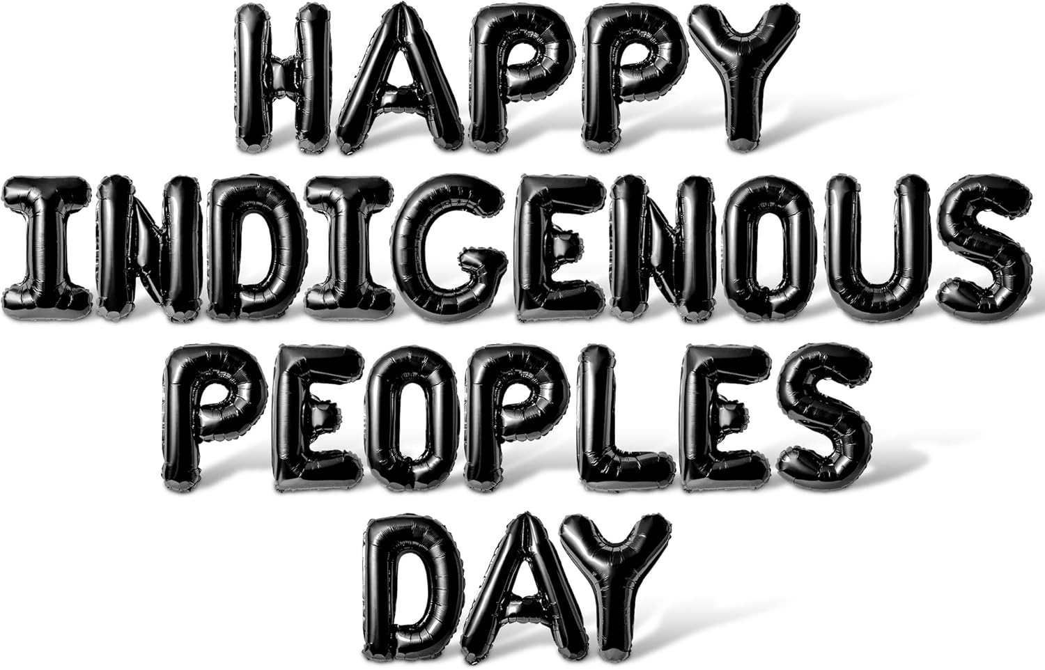 Amazon.com: Letter Balloons - HAPPY INDIGENOUS PEOPLES DAY 16" Inch ...