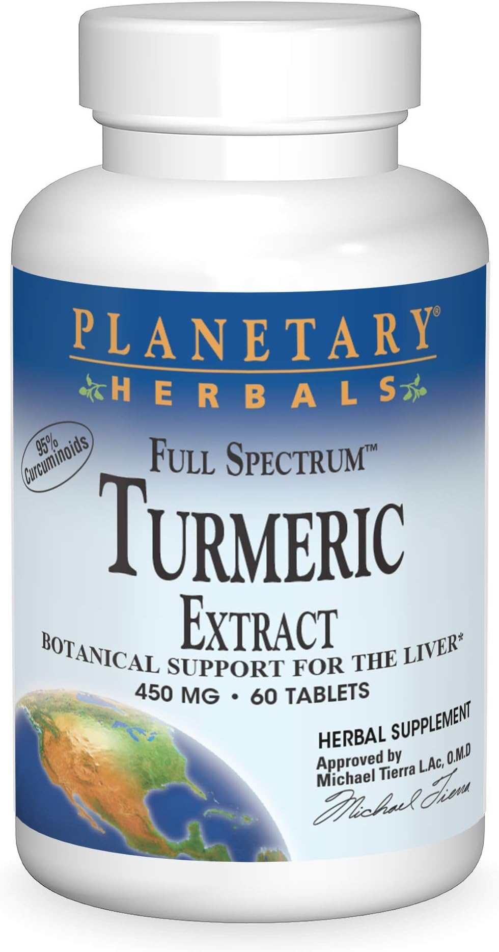 Amazon.com: Planetary Herbals Full Spectrum Turmeric Extract Tablets ...