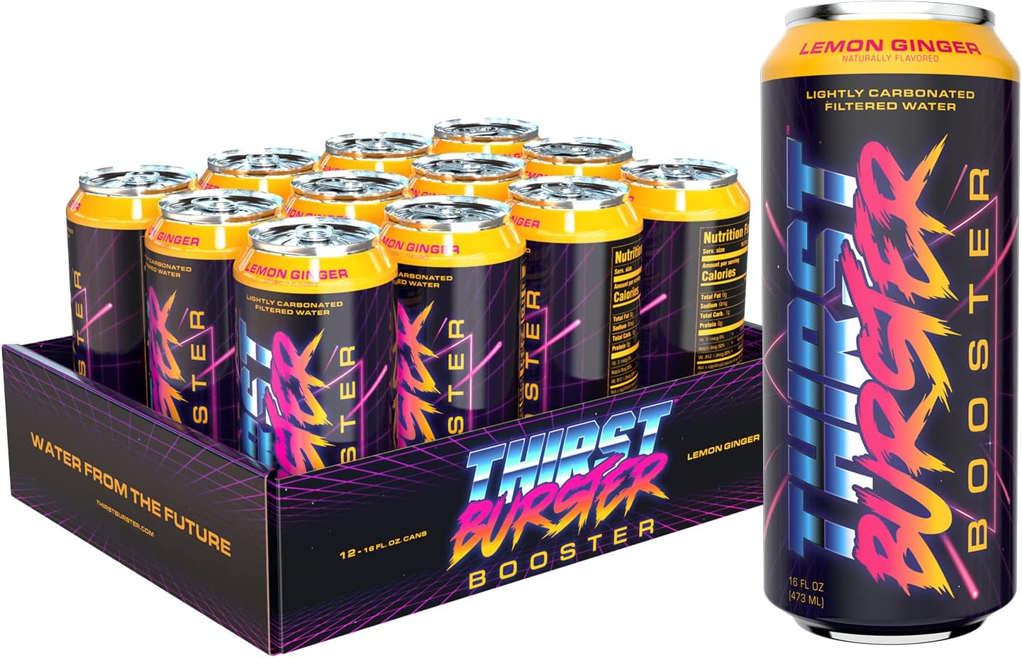 Thirst Burster Booster – Agua funcional hidratante – ligeramente ...