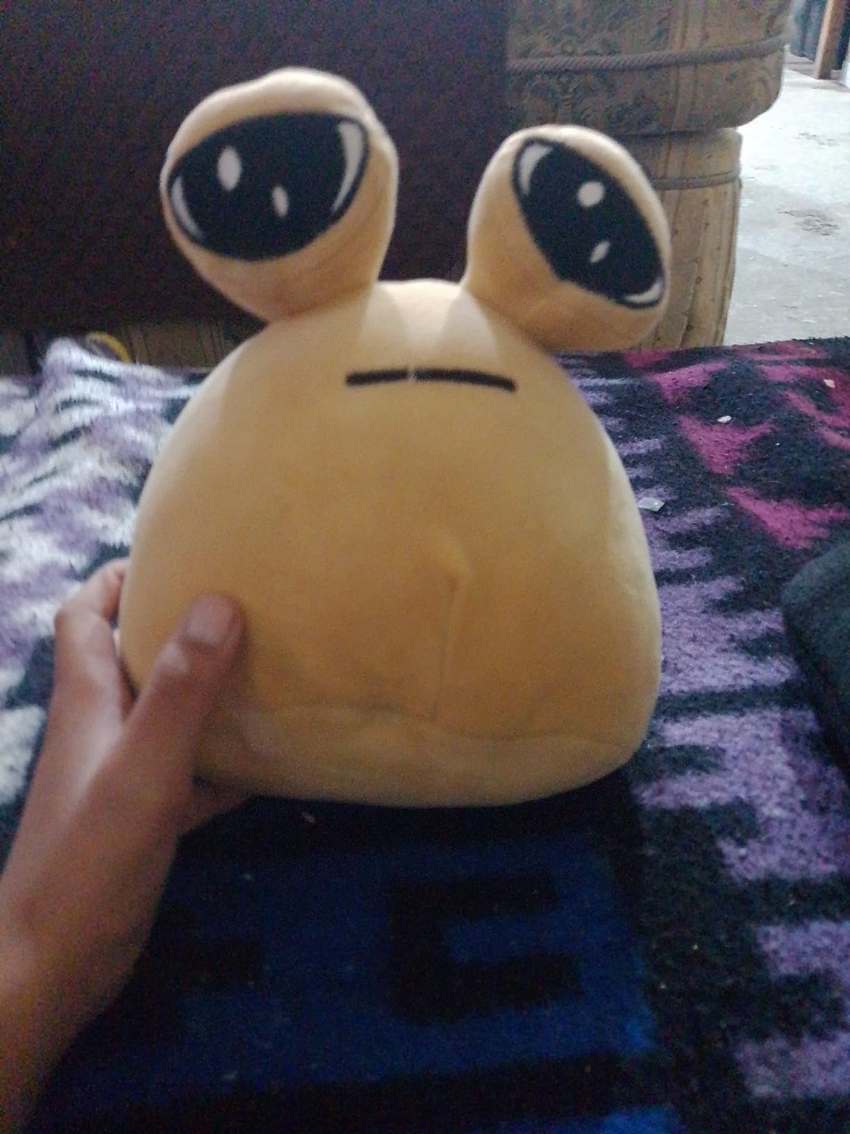 NELAPARO Juguete de Peluche Alien Pou de 22 cm de Peluche de Alien Pou ...