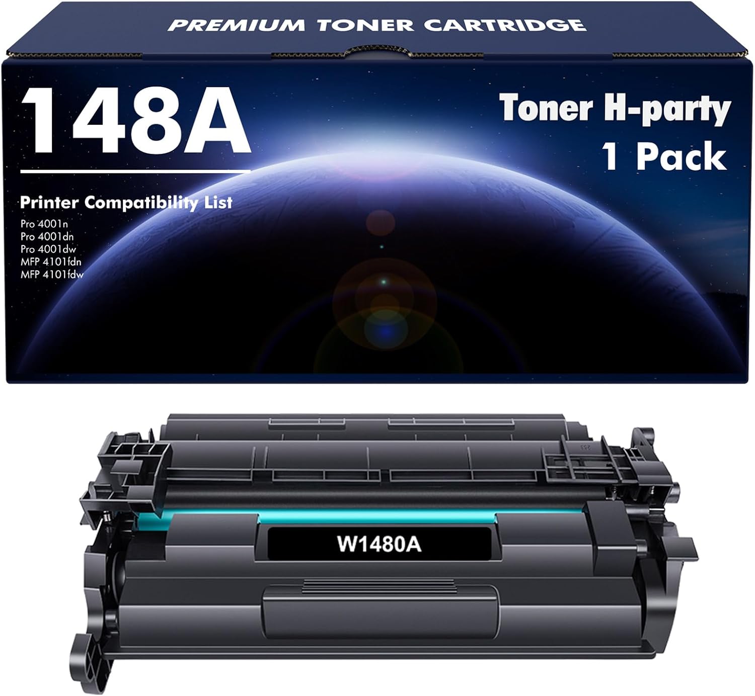 Amazon.com: 148A Toner Cartridge Black Compatible Replacement for HP ...