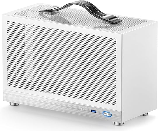 Amazon.com: LAN Gaming 8L Portable Mini ITX Case w/ PCIe 4.0 Riser ...