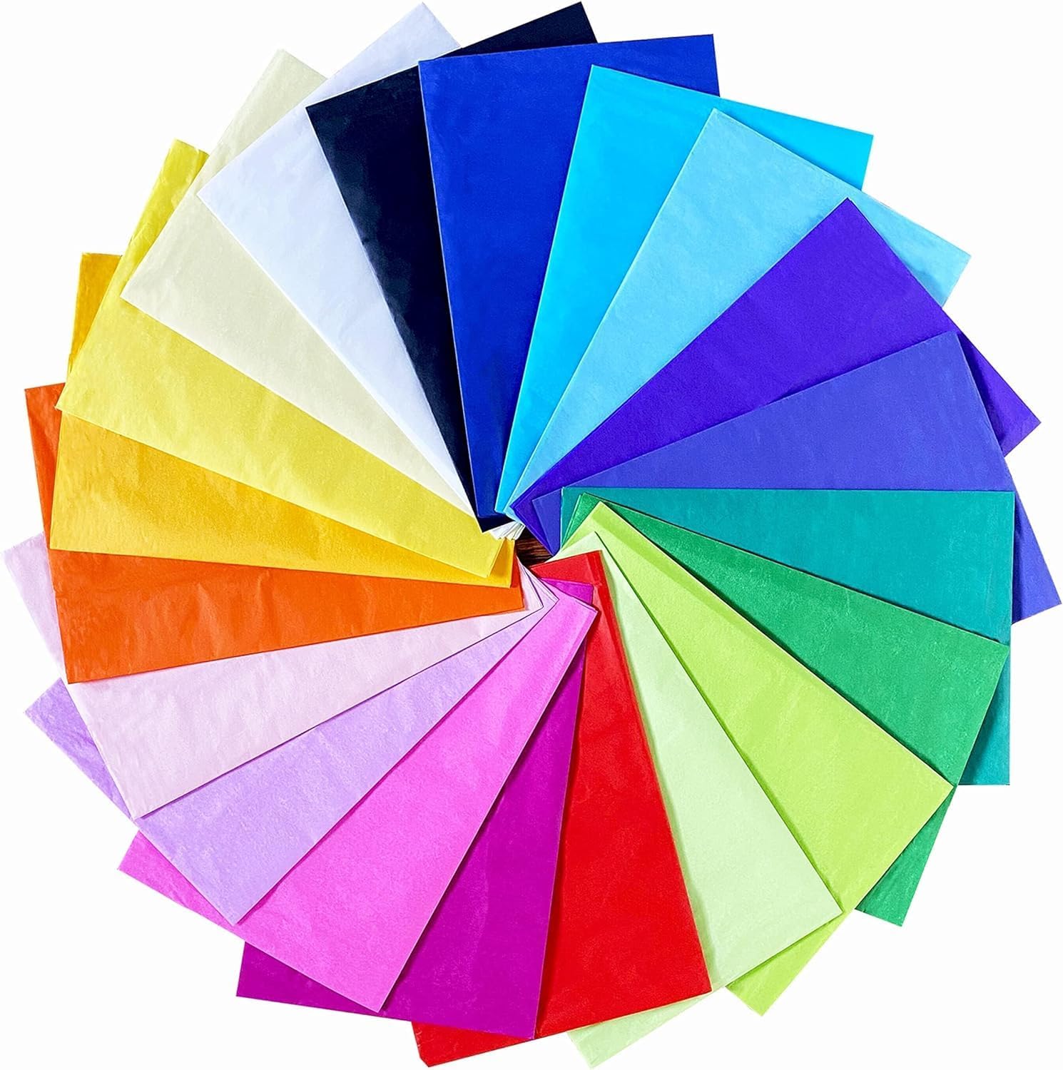 Quebec 32pk Assorted Coloured Tissue Paper - Multicolor Tissue Paper ...