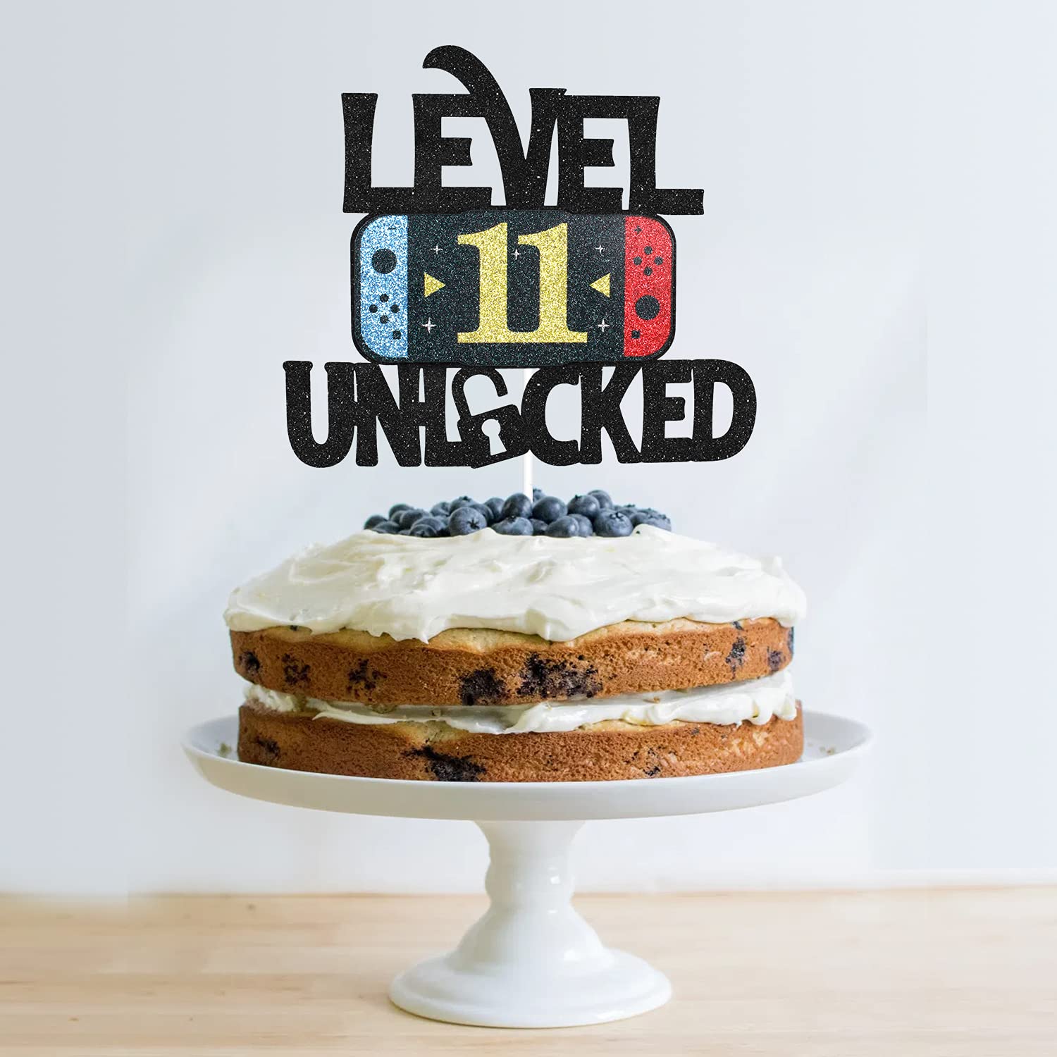 Snapklik.com : Level 11 Unlocked Game Birthday Cake Topper - Video Game ...