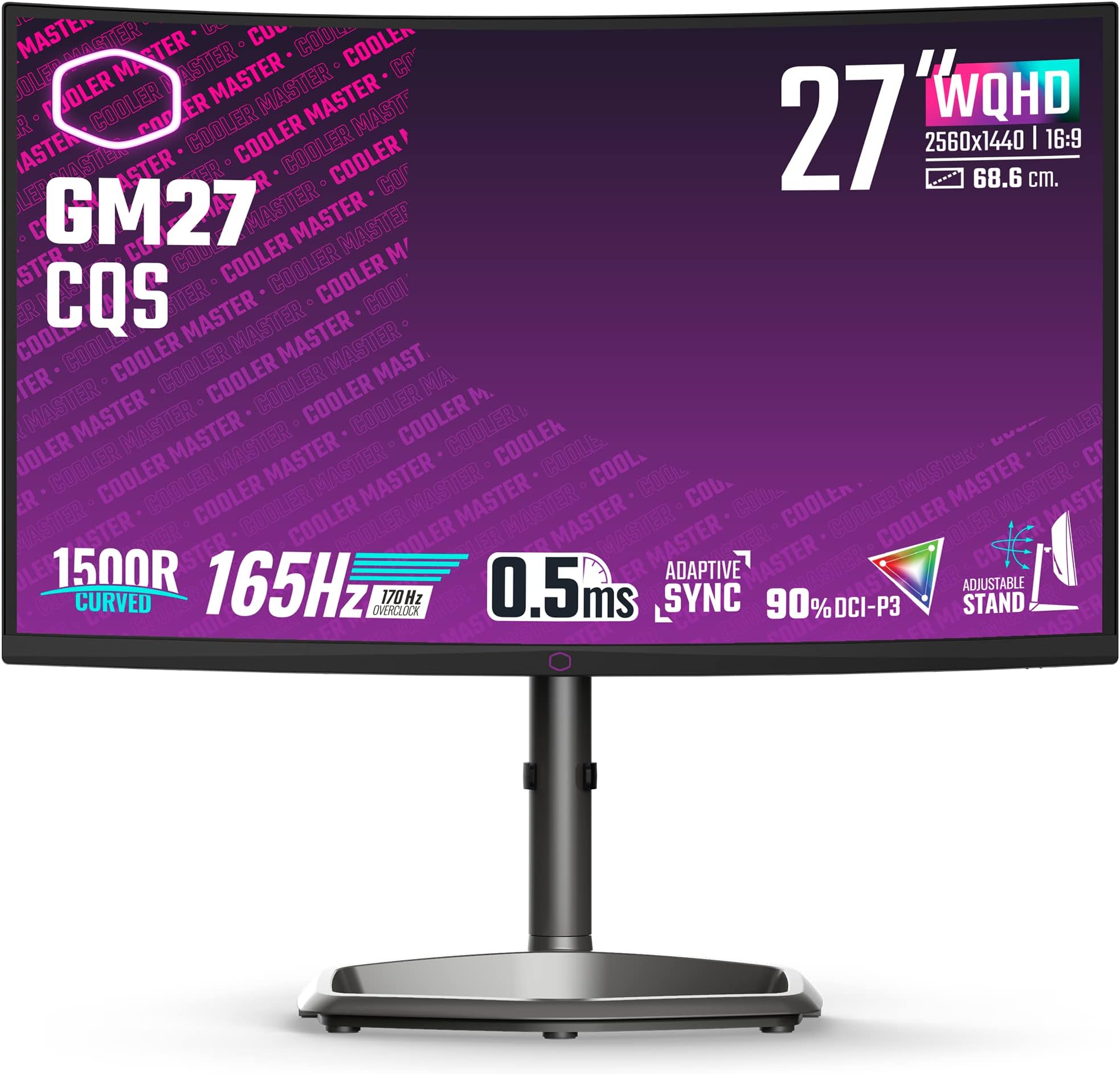 Gawfolk Monitor Gaming 27 Pollici Curvo 180hz, Schermo PC 1080P FHD ...
