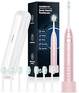 Amazon.com: Operan Electric Toothbrush for Adults and Kids Sonic ...