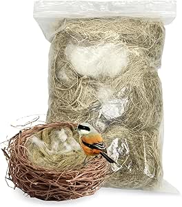 Amazon.com : kathson Natural Mixing Bird Nesting Material, Bird Nest ...