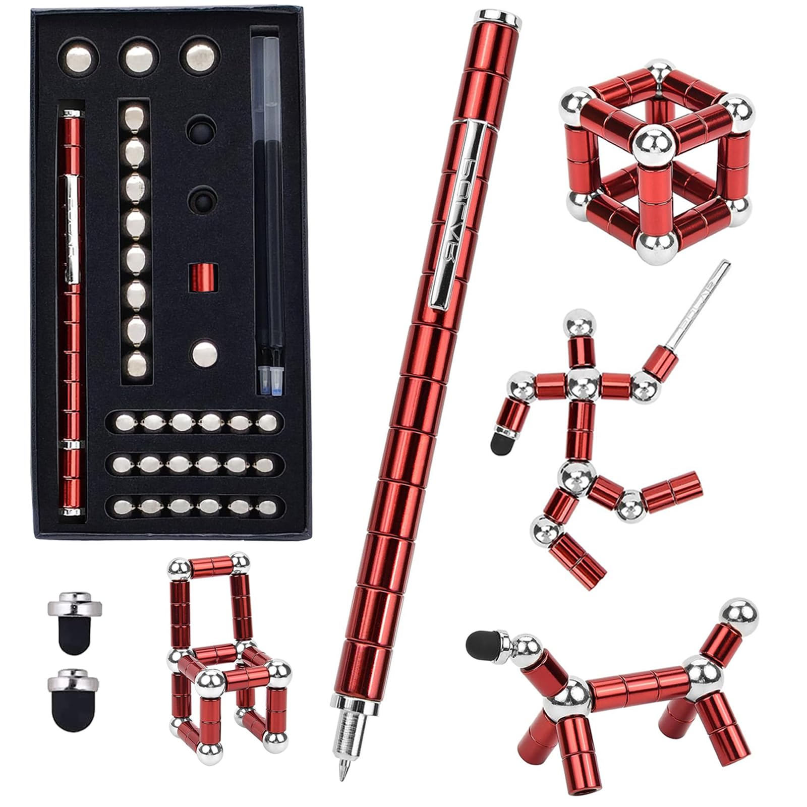 Amazon.com: WQWQUU Fidget Pen,Magnetic Pen， Decompression Magnetic Toy ...
