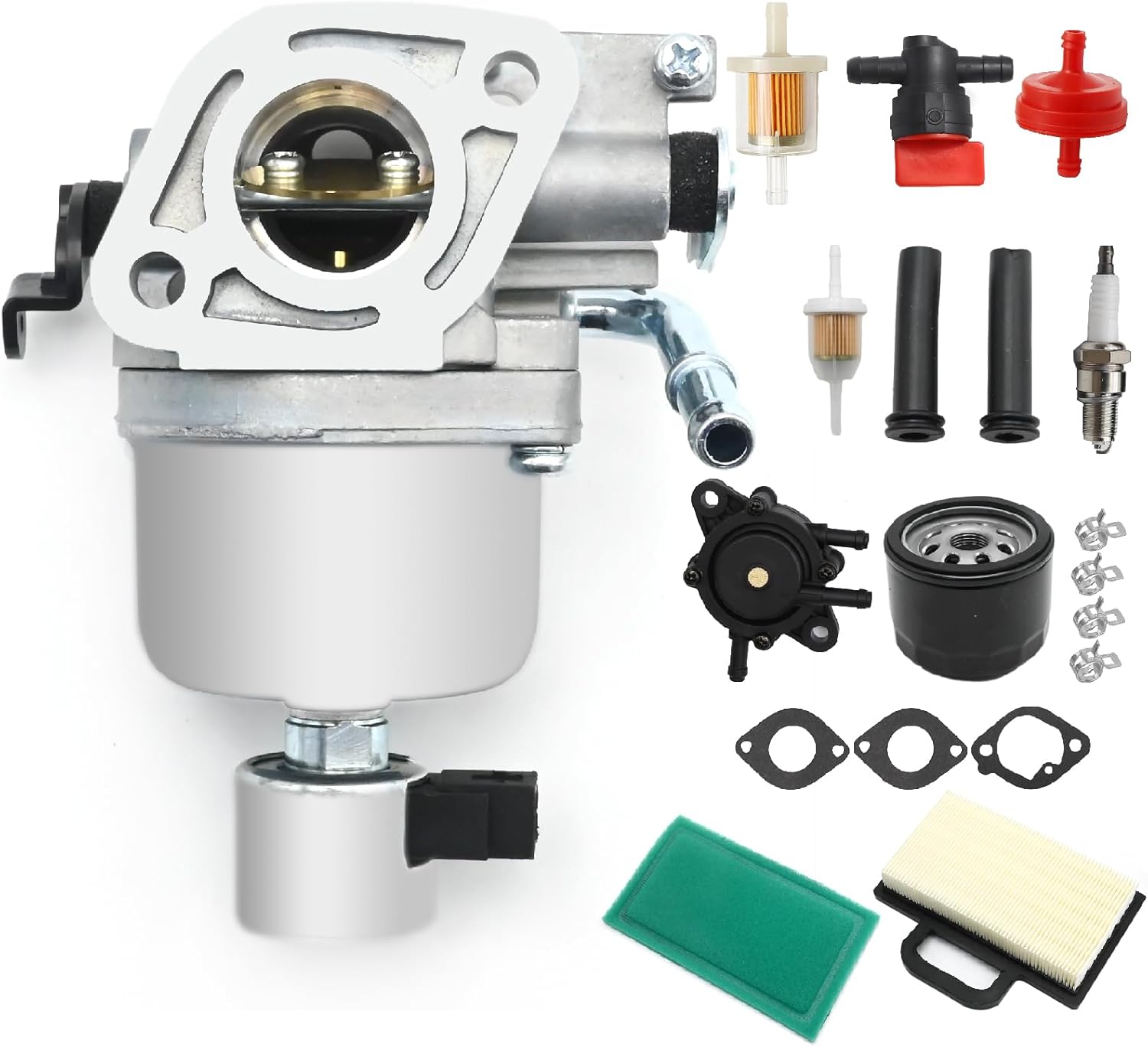 Amazon.com : JUUDDENPARTS 699807 Carburetor Tune up Kit Replacement for ...