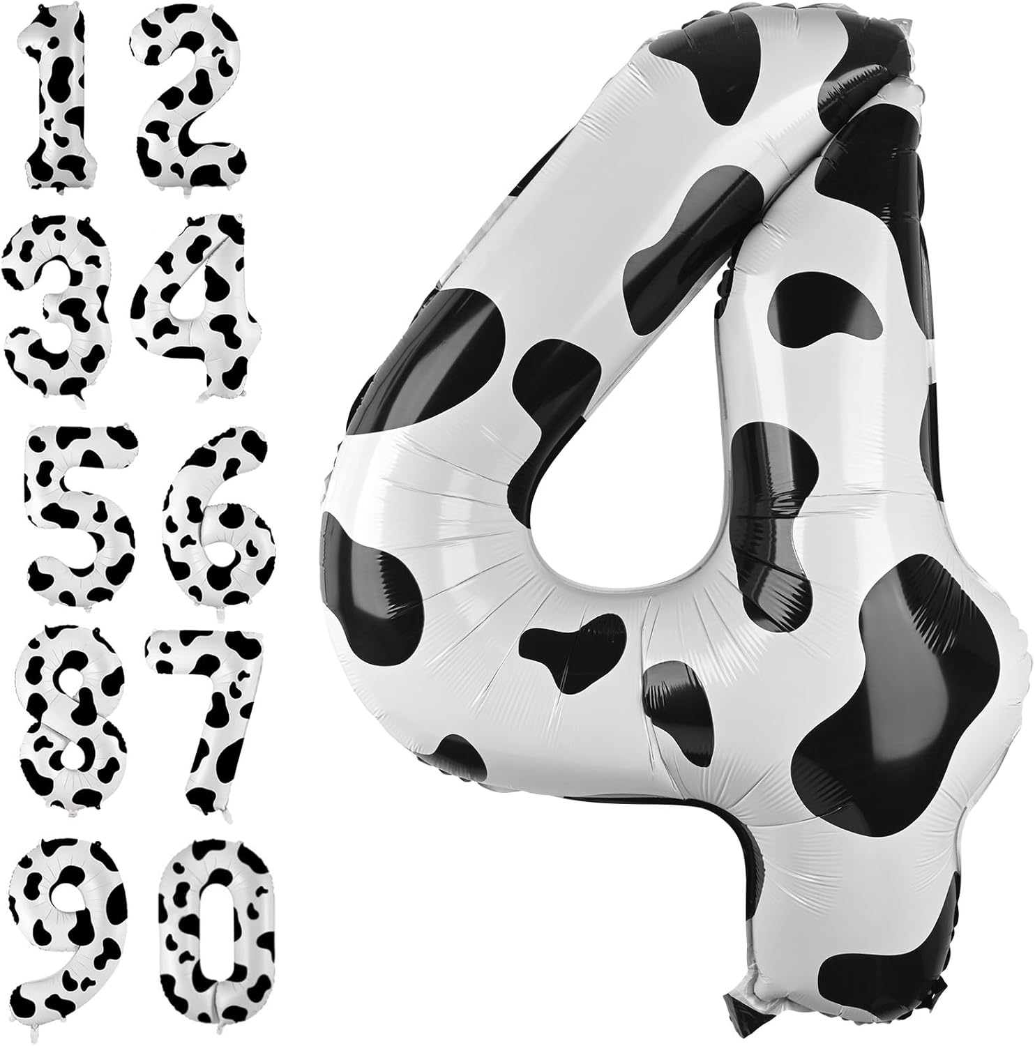 Amazon.com: Cow Print Balloon, Large Size Cow Balloons for Party, 40 ...
