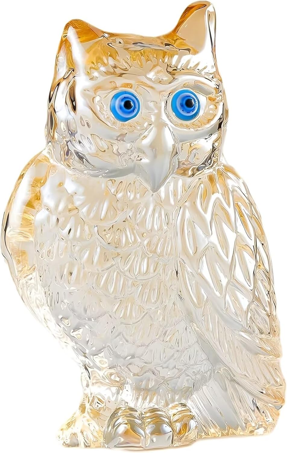 Amazon.com: Gem Tour Tiny Crystal Companion Owl Figurine Paperweight- A ...