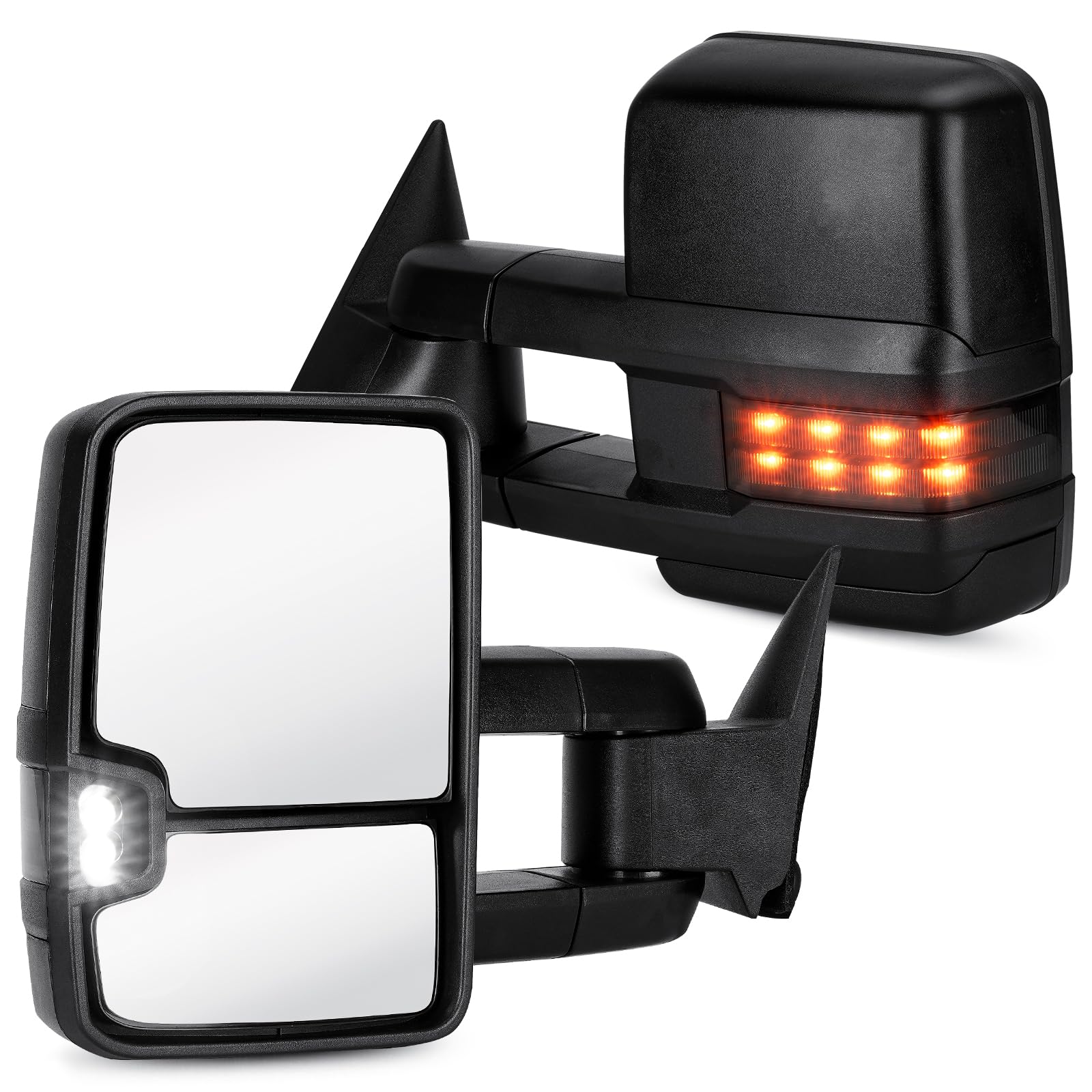 Amazon.com: Towing Mirrors Rear View Mirrors fit for 88-98 Chevy GMC C ...
