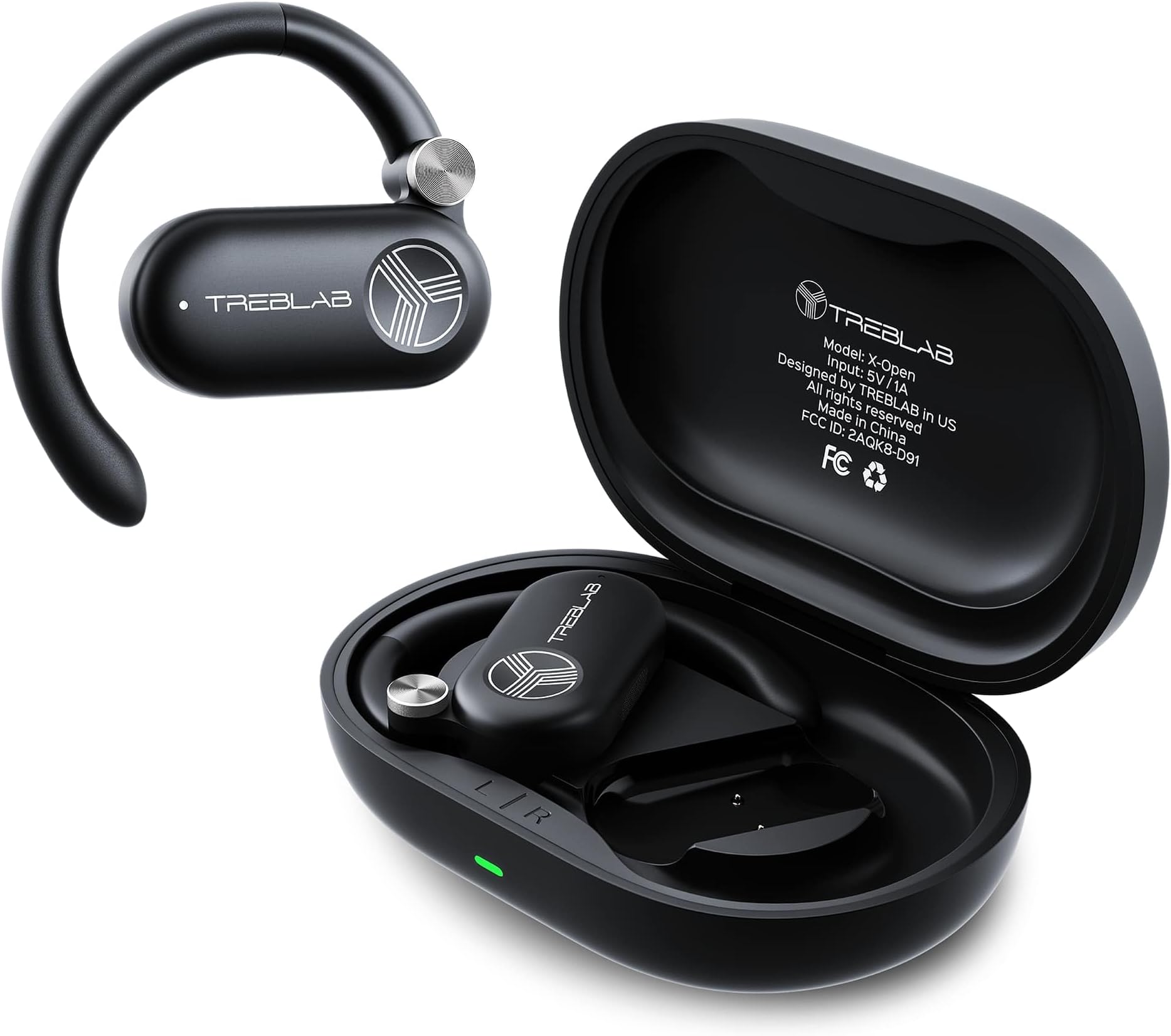 Amazon.com: TREBLAB X-Open - True Open Ear Wireless Earbuds ...