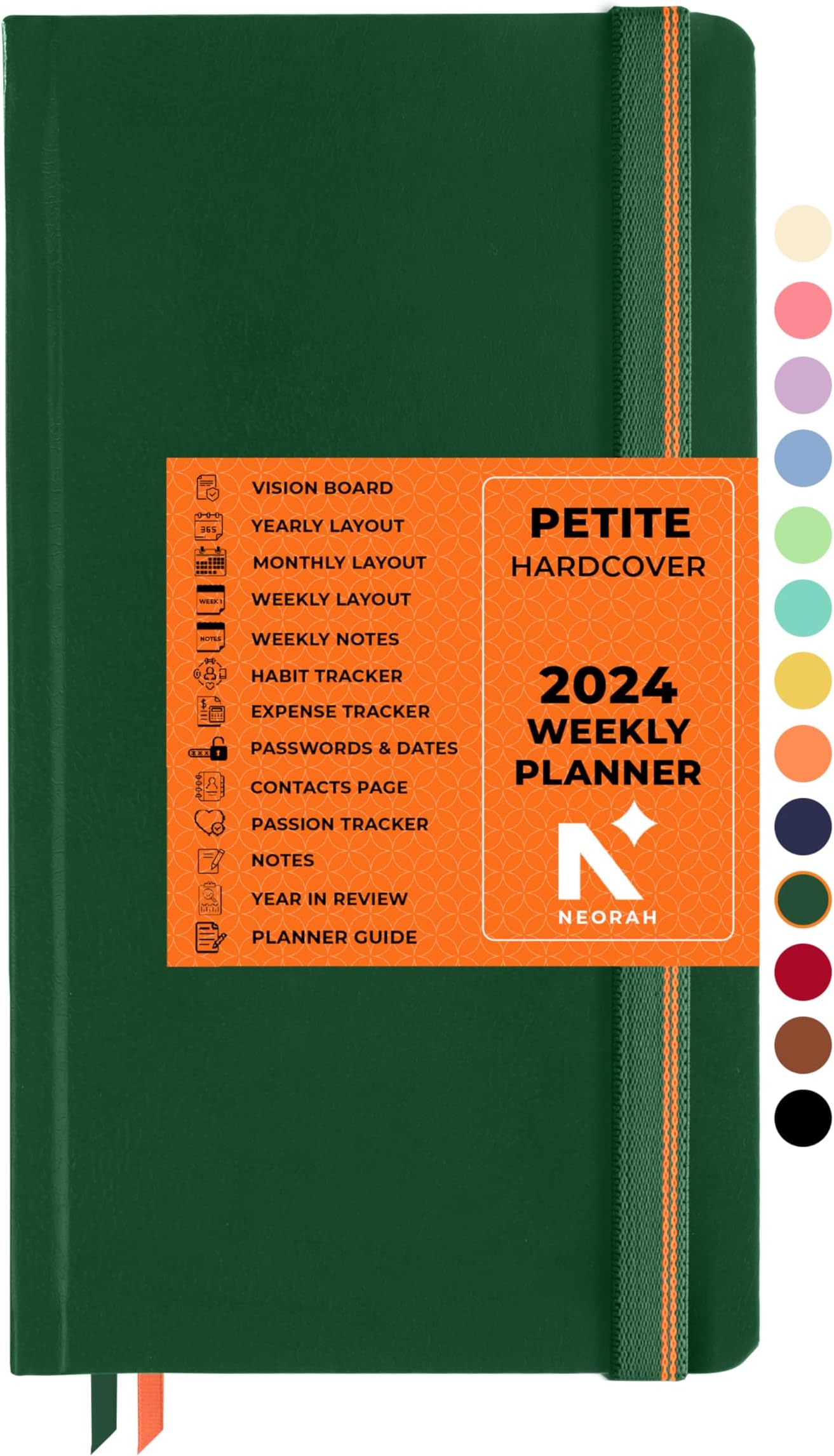 Mahavir Vertical Slim Line Pocket Diary 2024|Small Size (3inch x 6inch ...