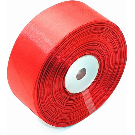 Amazon.com: SWTOOL 1.5" Single Face Satin Ribbon 50 Yards Roll for ...