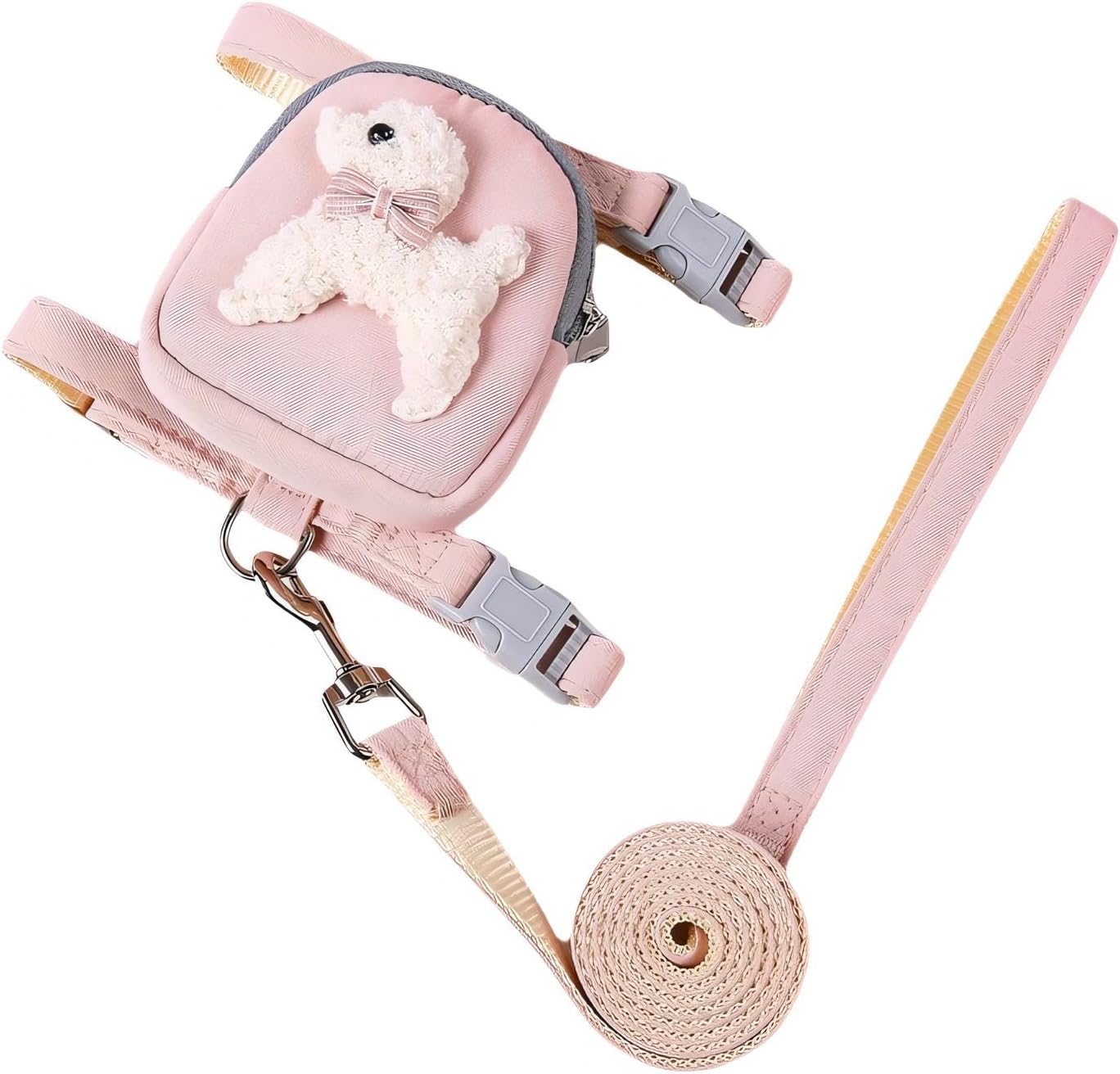 Amazon.com : Dog Backpack Harness with Leash Pet Self Carrier ...