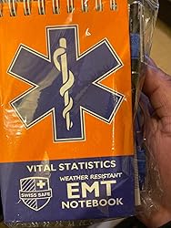 Amazon.com: Swiss Safe EMT Vital Waterproof Notebook, 140 Pages/Notepad ...