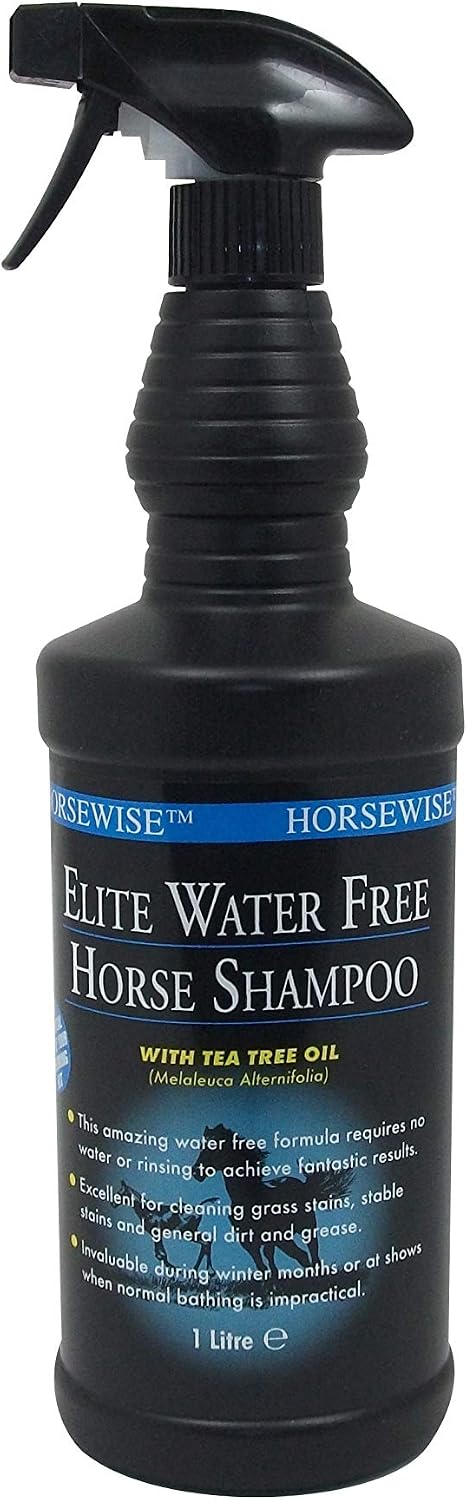 Horsewise Elite Water Free Shampoo, Clear, 1 Litre : Amazon.co.uk: Pet ...