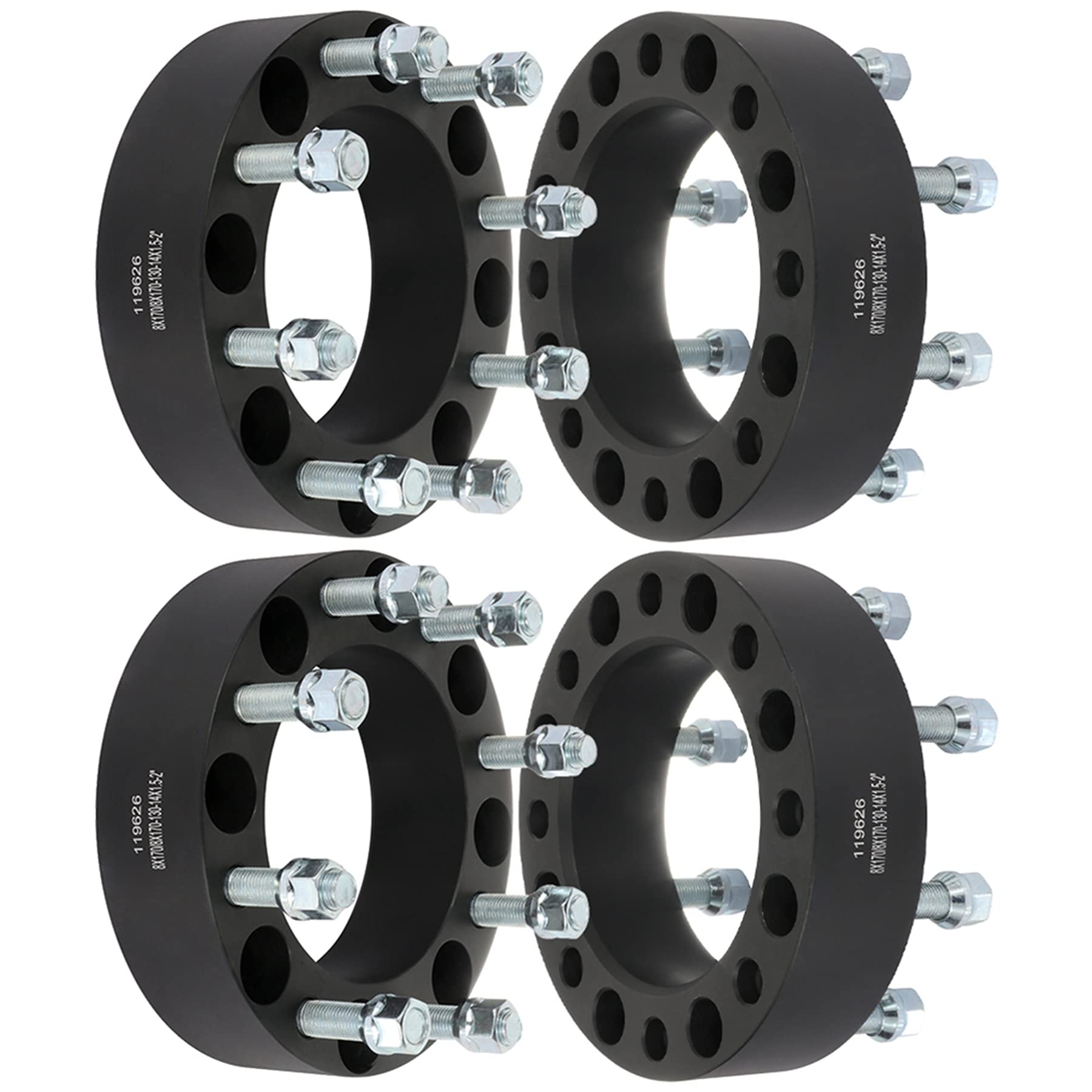 2 Inch Wheel Spacers For Toyota SCITOO 2 Inch Wheel Spacers (4-Pack ...