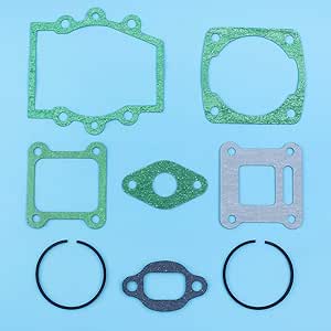 Amazon.com: Replacement Parts, Piston Rings W Gaskets Set for Robin ...