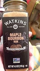Amazon.com : Watkins Grilling Maple Bourbon Seasoning, 4 oz (Pack of 1 ...
