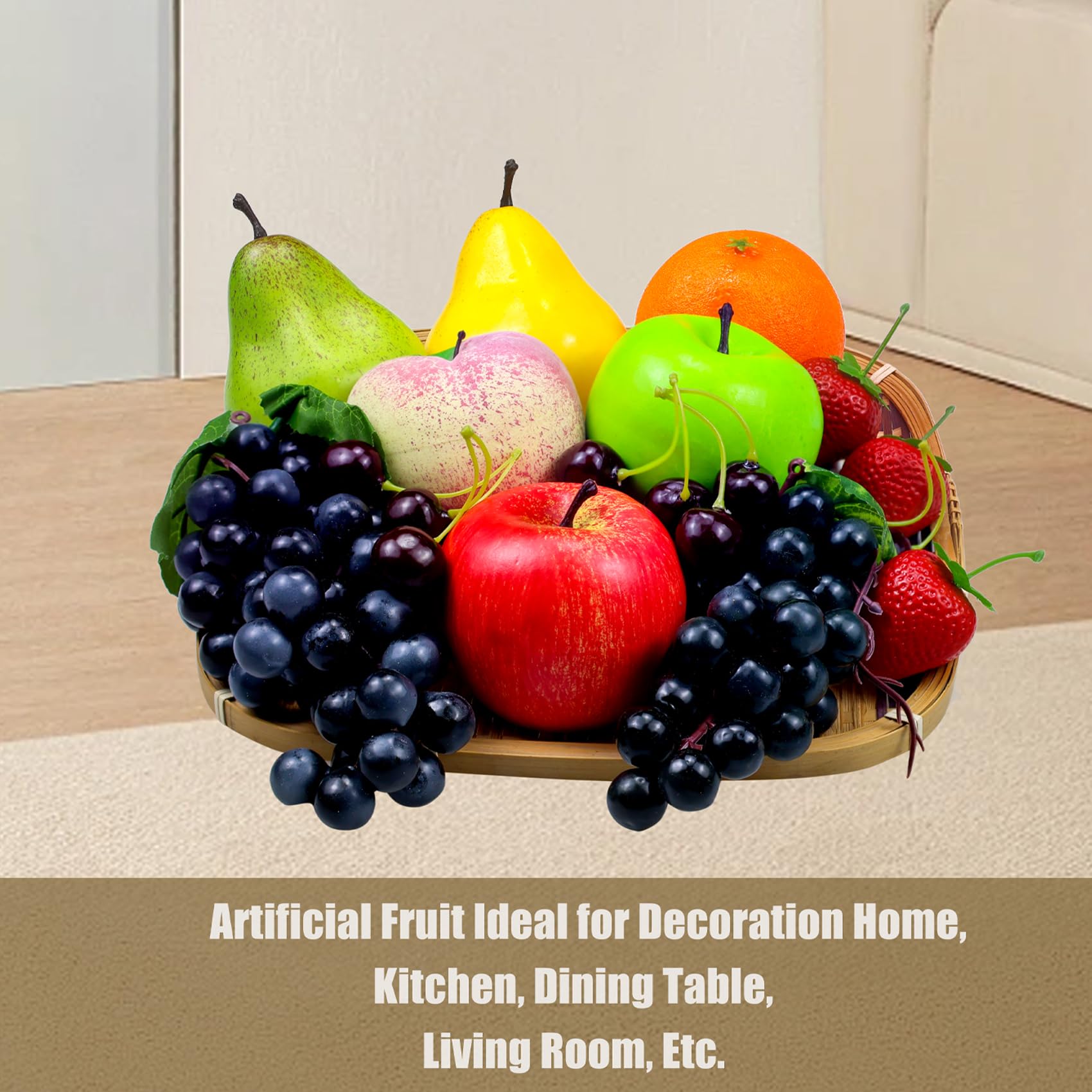 Artificial Fruit Arrangements For Tables Tallin Wire Metal Mesh Fruit