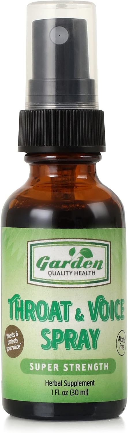 Amazon.com: Garden Quality Voice Spray, Promotes Voice Clarity and ...