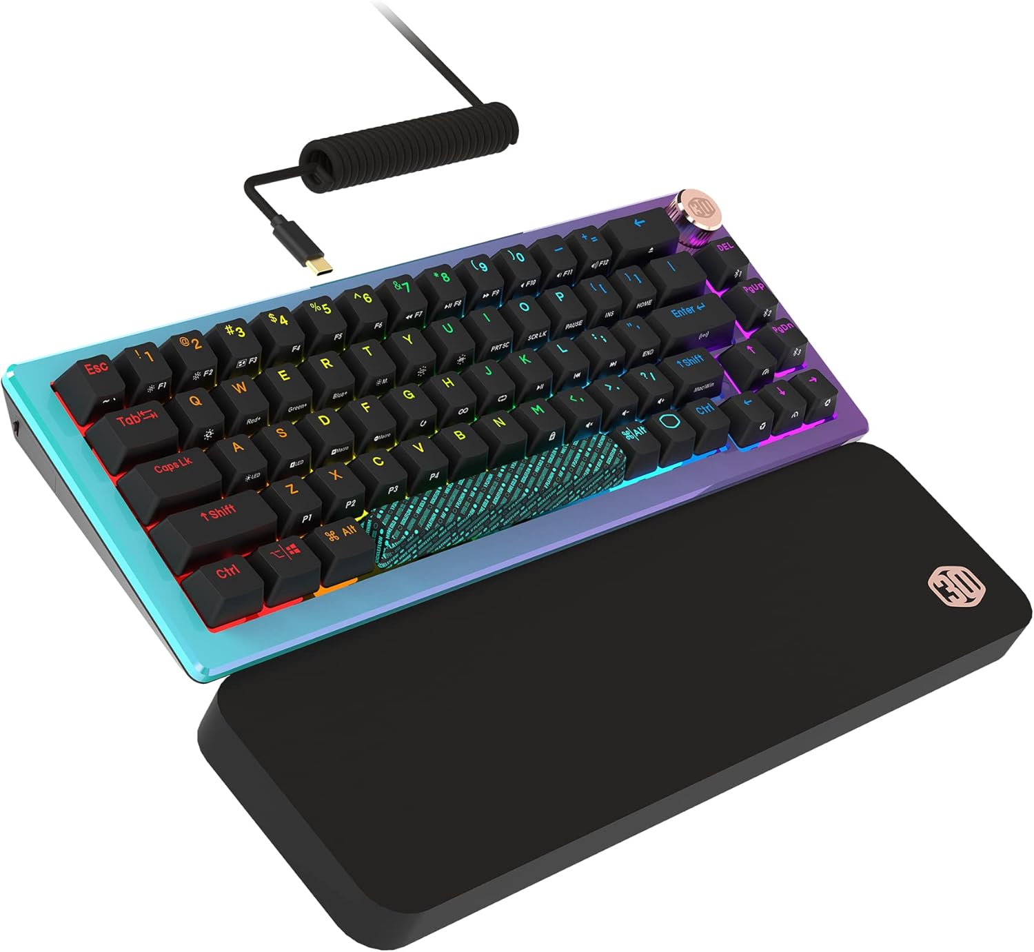 Amazon.com: Cooler Master MK721 30th Anniversary 65% Hybrid Wireless 2 ...