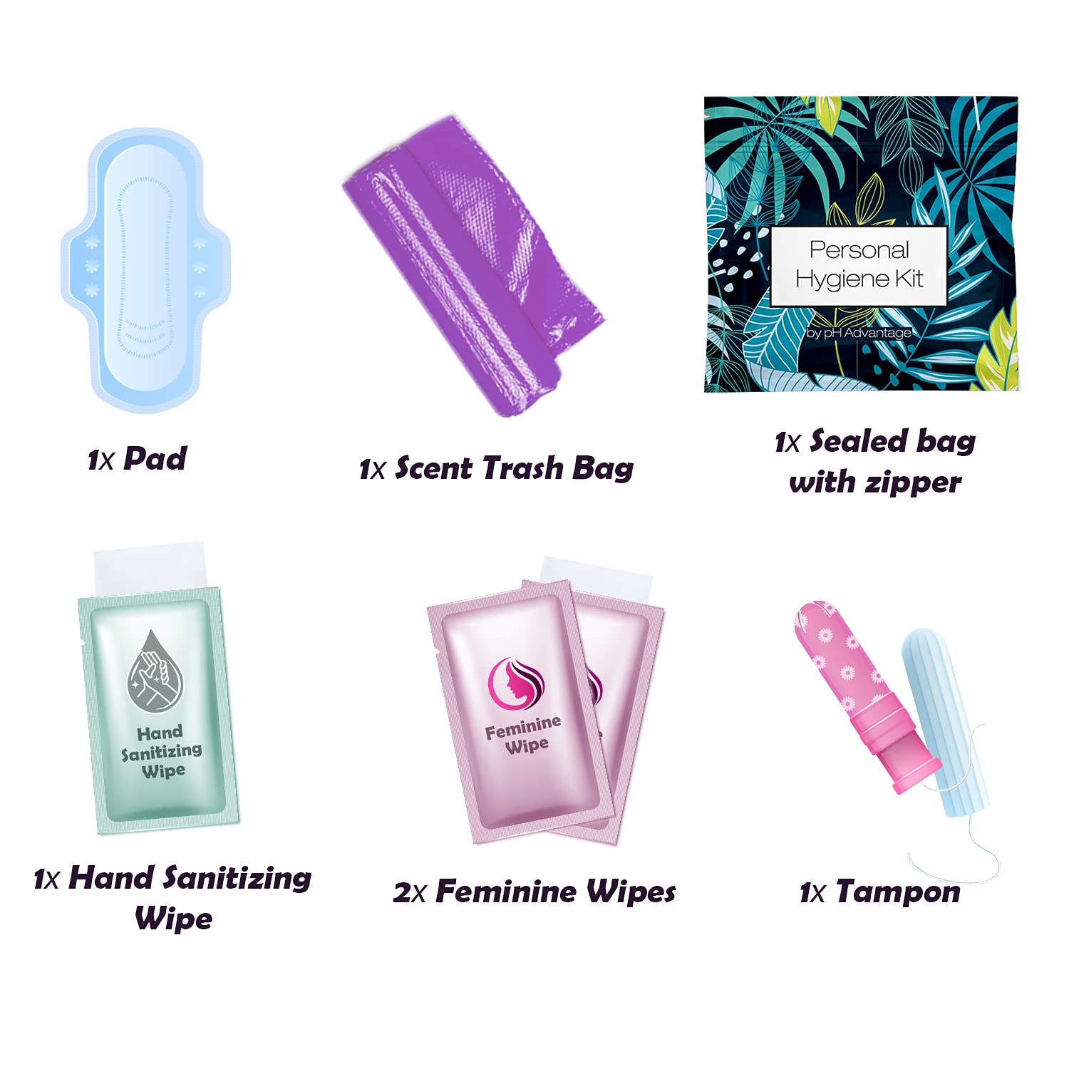 Snapklik.com : Menstrual Kit All-in-One Convenience On The Go Single ...