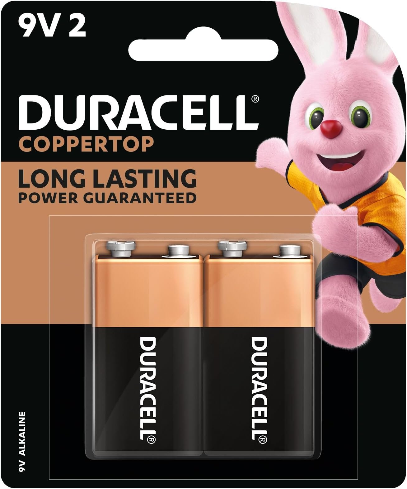 Duracell Coppertop 9V 2 Pack Batteries : Amazon.com.au: Electronics