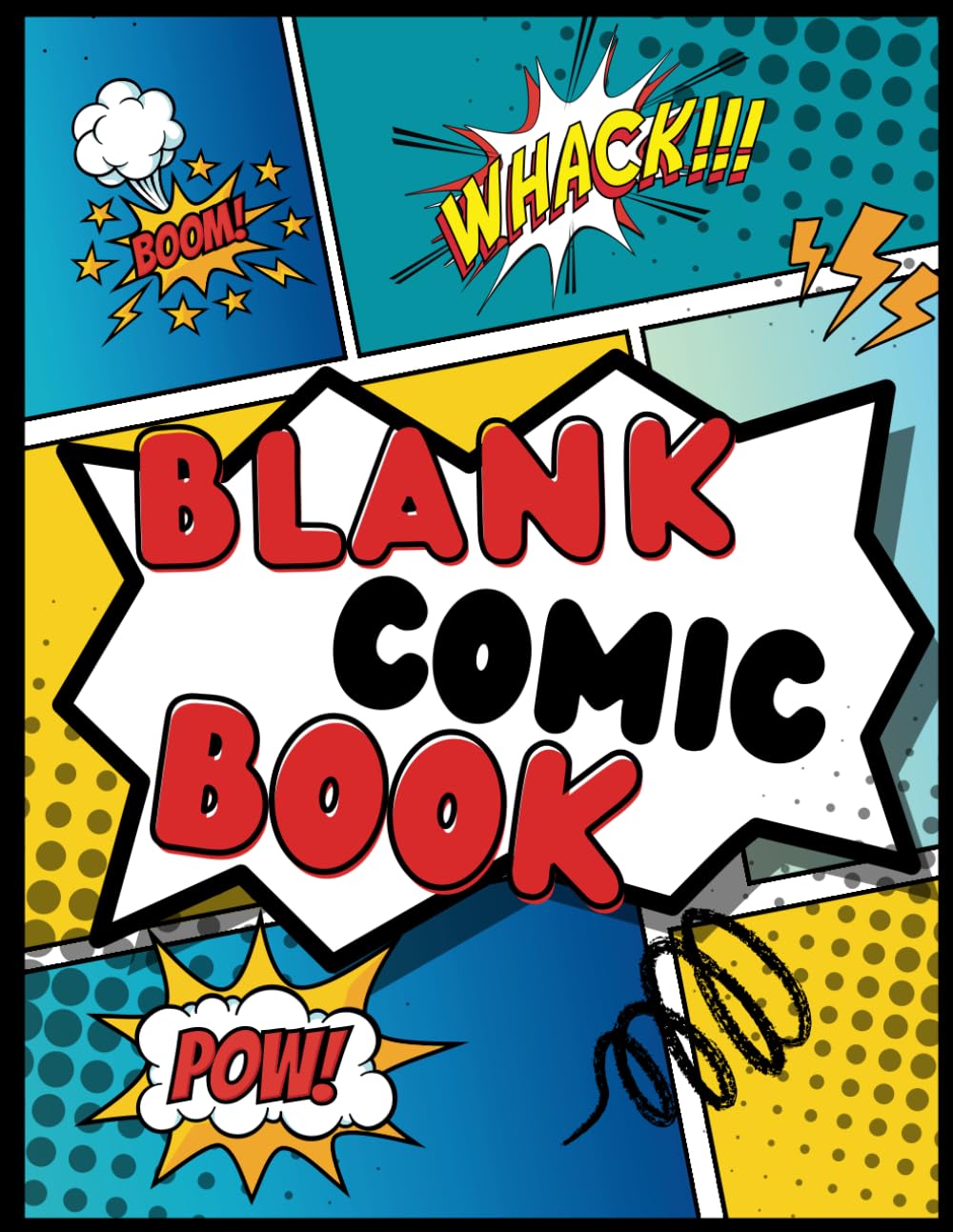Blank Comic Book: Draw Your Own Comics : MILTON, LIANA, MILTON, LEO ...