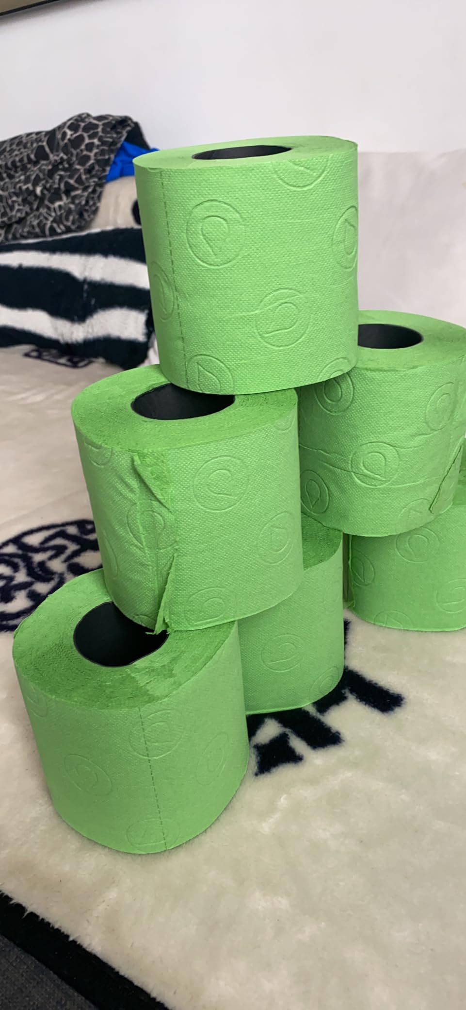 Renova Black Label Green Toilet Paper|6 Rolls|Coloured|Double Sided ...