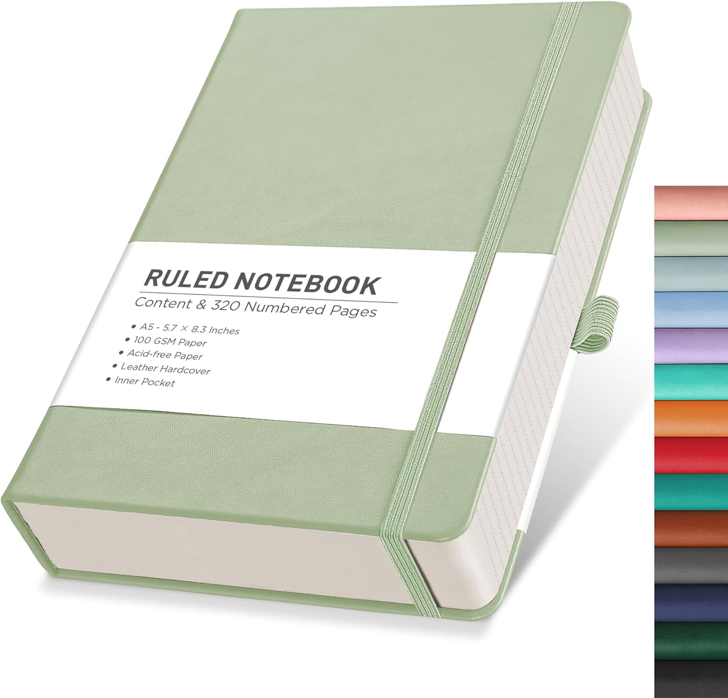Amazon.com : RETTACY Journaling Notebooks, A5 Lined Notebook Journal ...