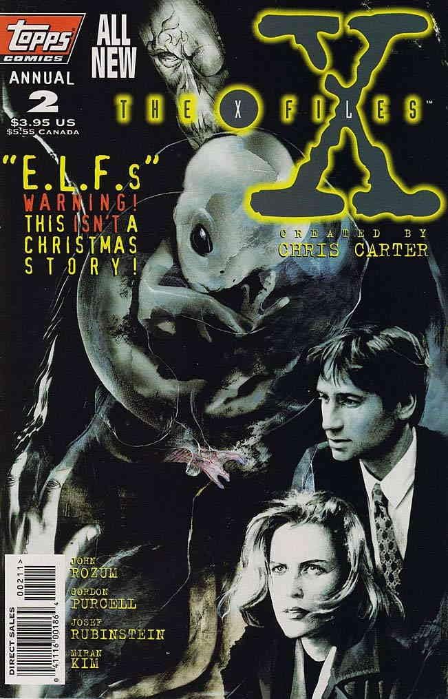Amazon.com: X-Files, The Annual #2 VF ; Topps comic book | David ...