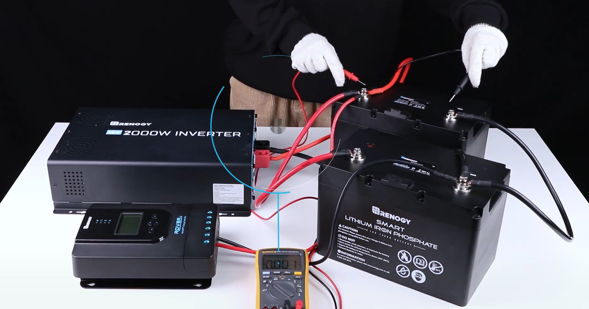 Watch Renogy Li 12V 100Ah Smart Lithium Iron Phosphate Battery on ...