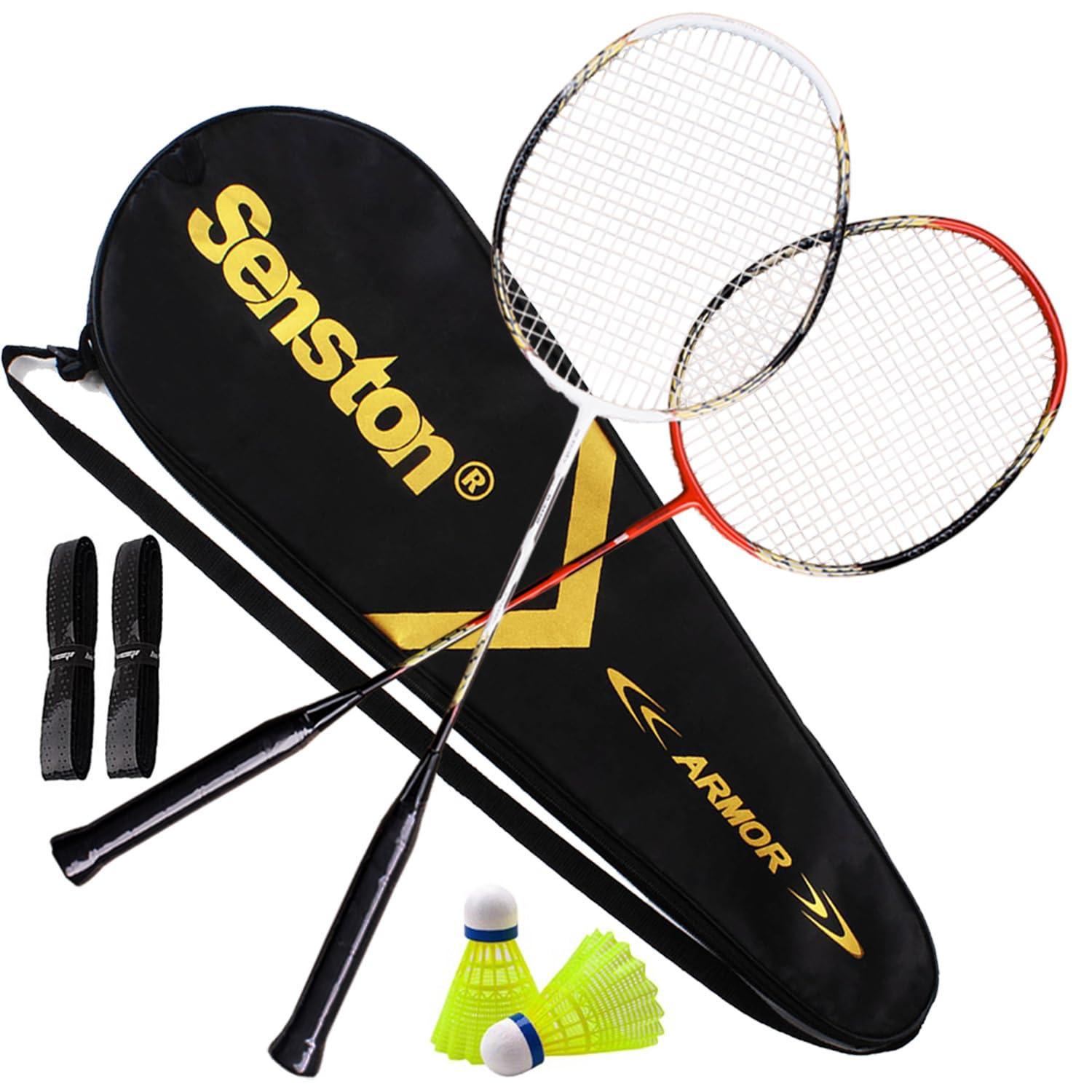 Buy Senston Carbon Fibre - 2 Player Badminton Rackets Badminton ...