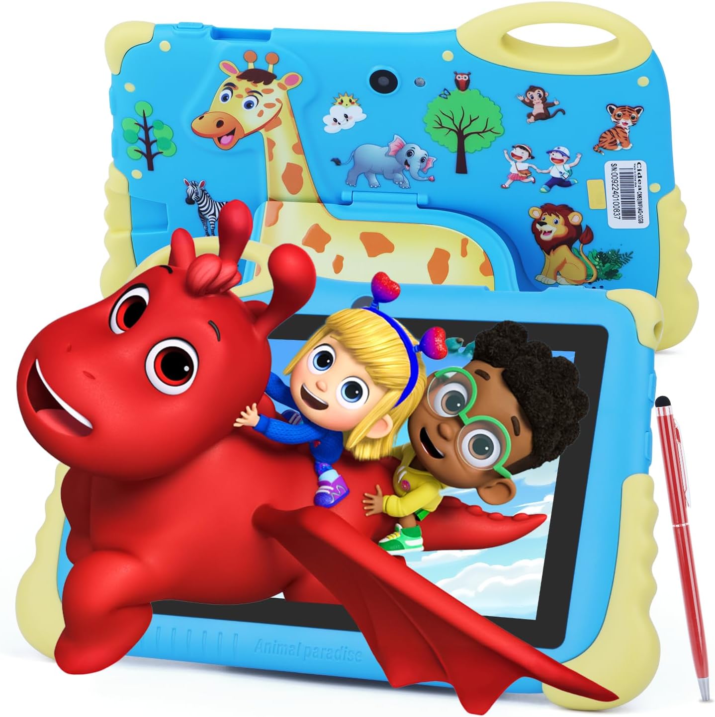 Amazon.com : 2024 Kids Tablet for 3-7, 7" Android 13 Tablet for Kids ...