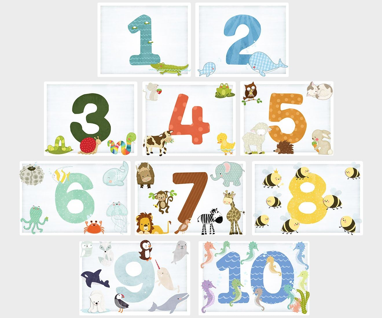 Amazon.com: Lil' Cloud Designs - Original Art Wall Decal Stickers for ...