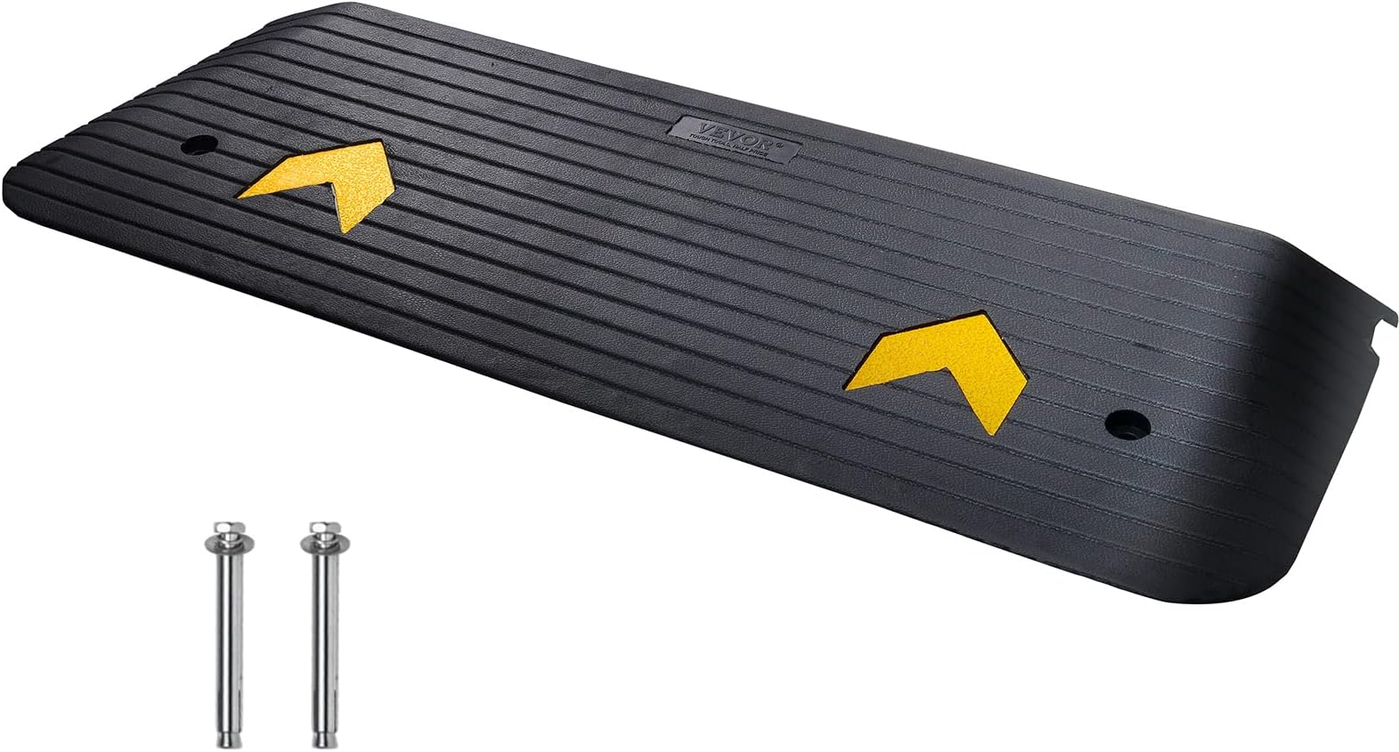 Amazon.com: Electriduct 2.5" Non Slip Rubber Threshold Ramp for ...