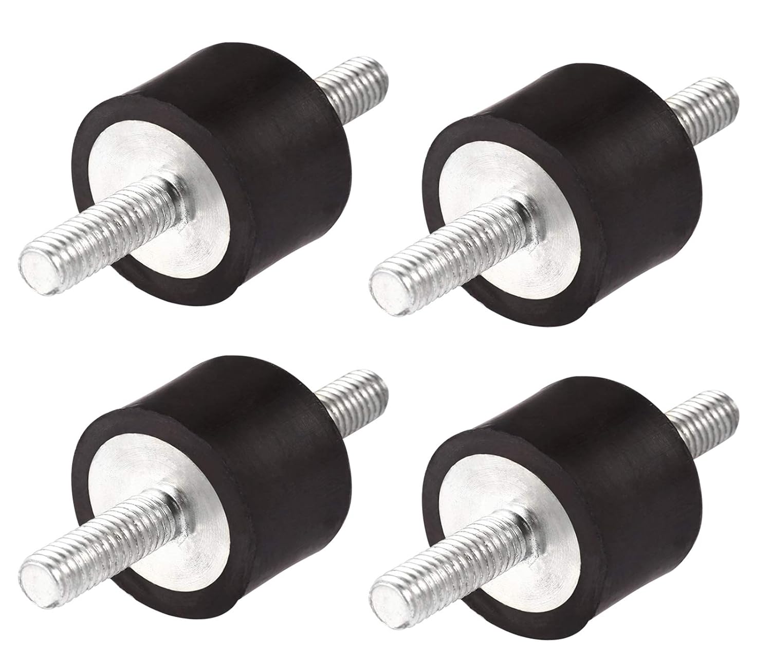 4pcs M8 30 * 20 Anti Vibration Rubber Bobbin Mounts Isolator Silentblock Damper Shock Absorber ...