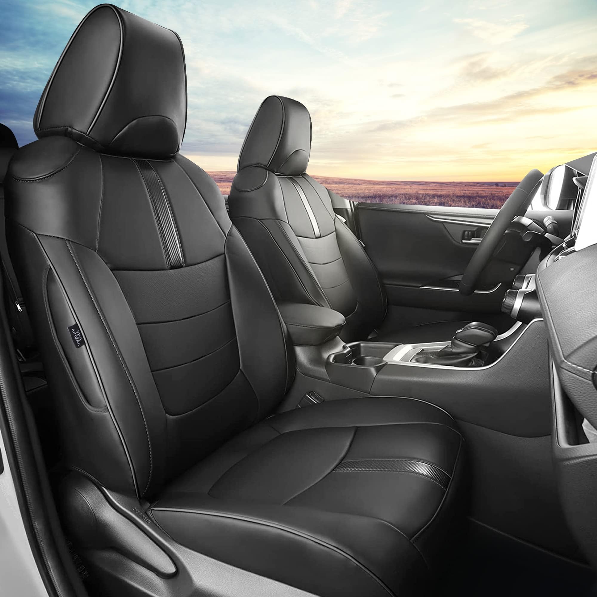 Richeer RAV4 Custom Napa Textured Leather (Black,Waterproof) Complete ...