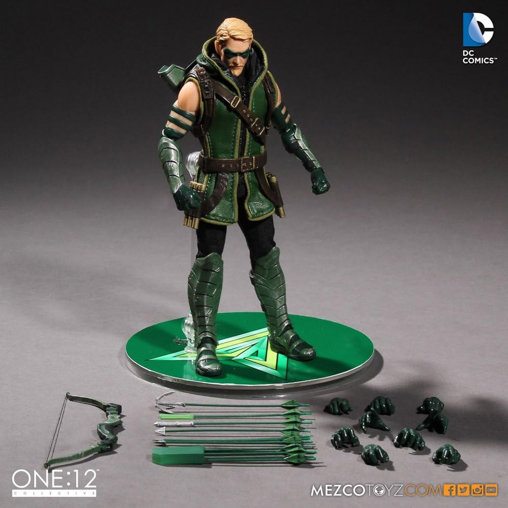 Amazon.com: Green Arrow 1:12 Collective Action Figure : Toys & Games