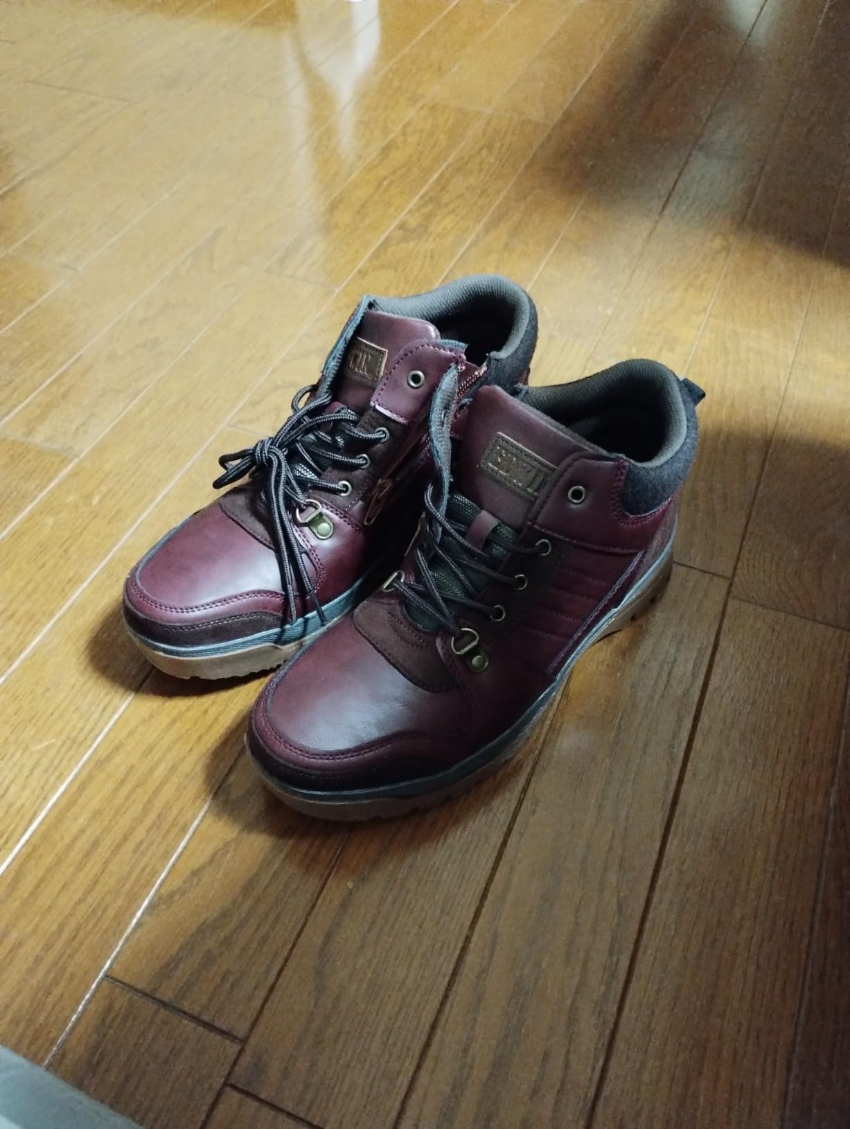 Amazon | [エドウィン] 防水 スニーカー ハイカット メンズ スニーカーブーツ サイドジップ ファスナー 防滑 トレッキング底 アウトドアシューズ 耐摩耗 高耐久 紐靴 ...