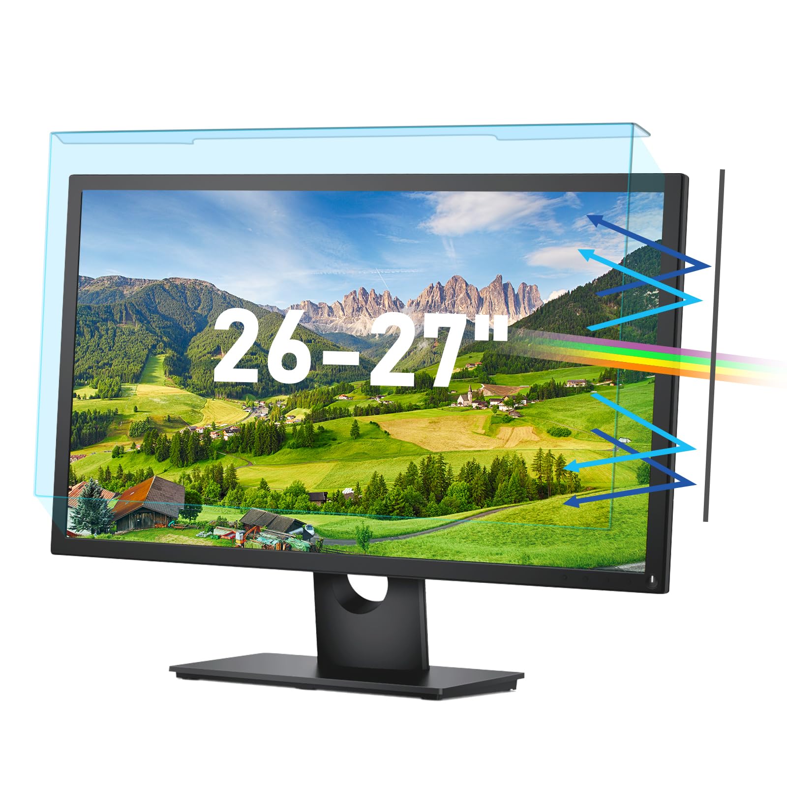 Lively Life Universal 26-27 inch Anti Blue Light Screen Protector ...