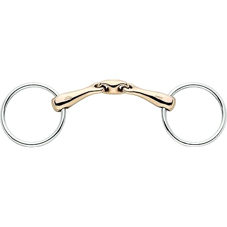 Amazon.com : Herm Sprenger KK Ultra D Ring Snaffle 15mm Double Joint ...