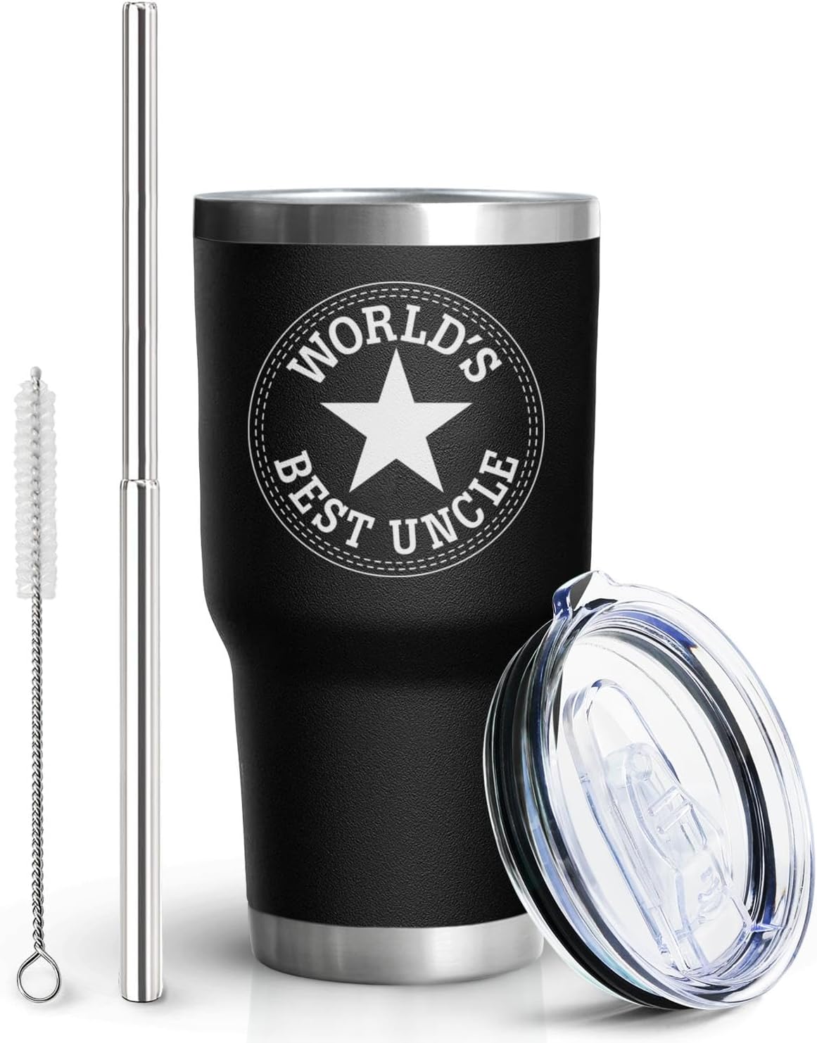Amazon.com | Singwe World's Best Uncle Ever 30 Oz Tumbler - Christmas ...