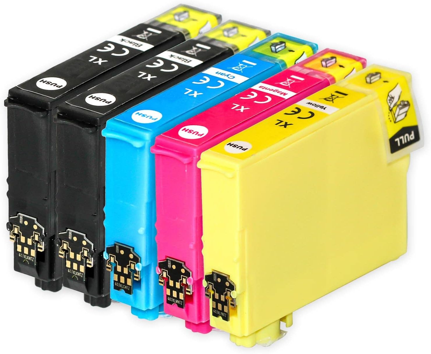 Go Inks 1 Set of 4 + extra Black Ink Cartridges to replace Epson T2996 ...