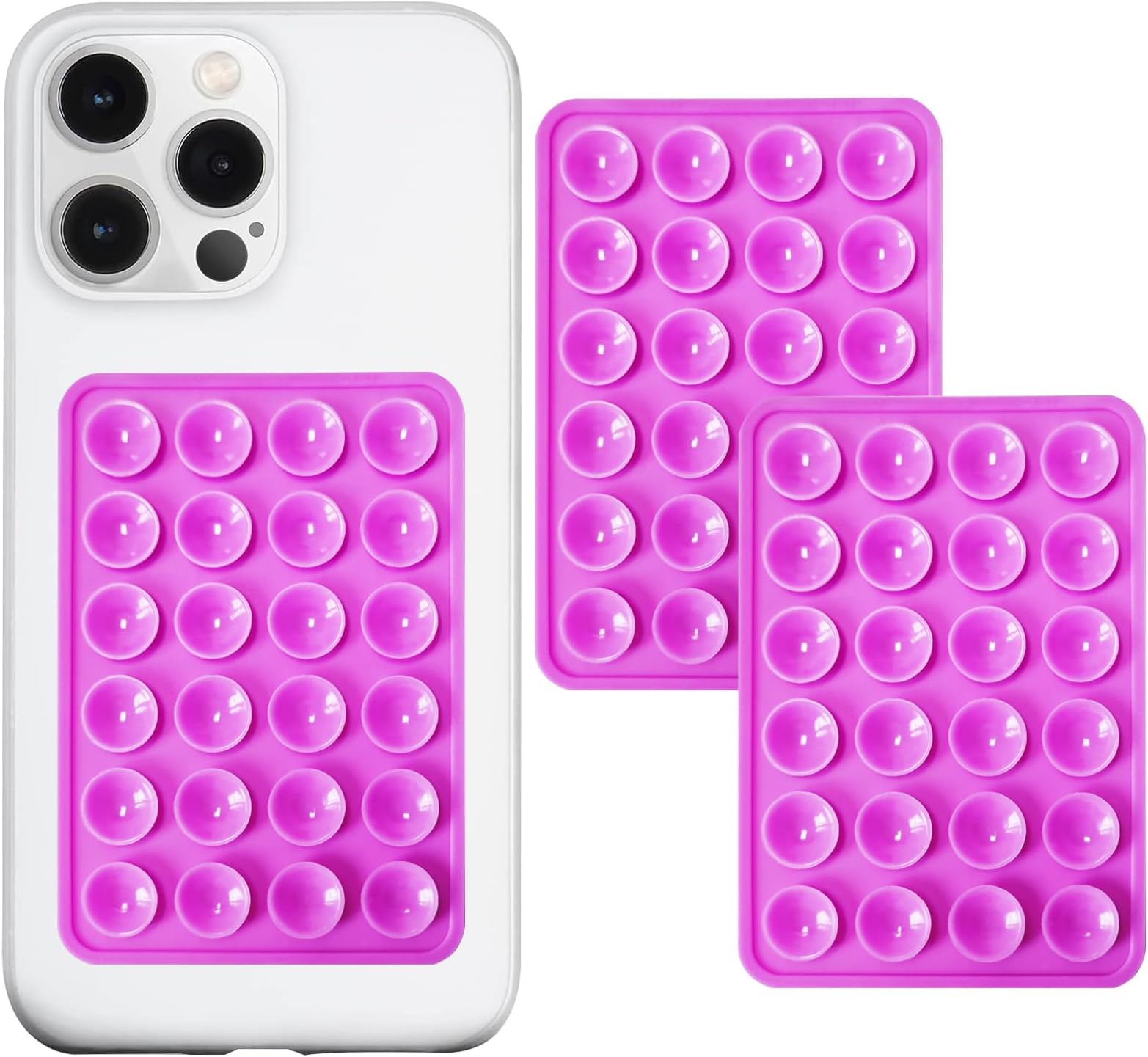 Amazon.com: AZXYI 2 Pack Silicone Suction Phone Case Mount, Silicon ...